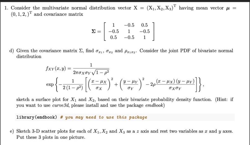 Solved please use R language to answer the following | Chegg.com