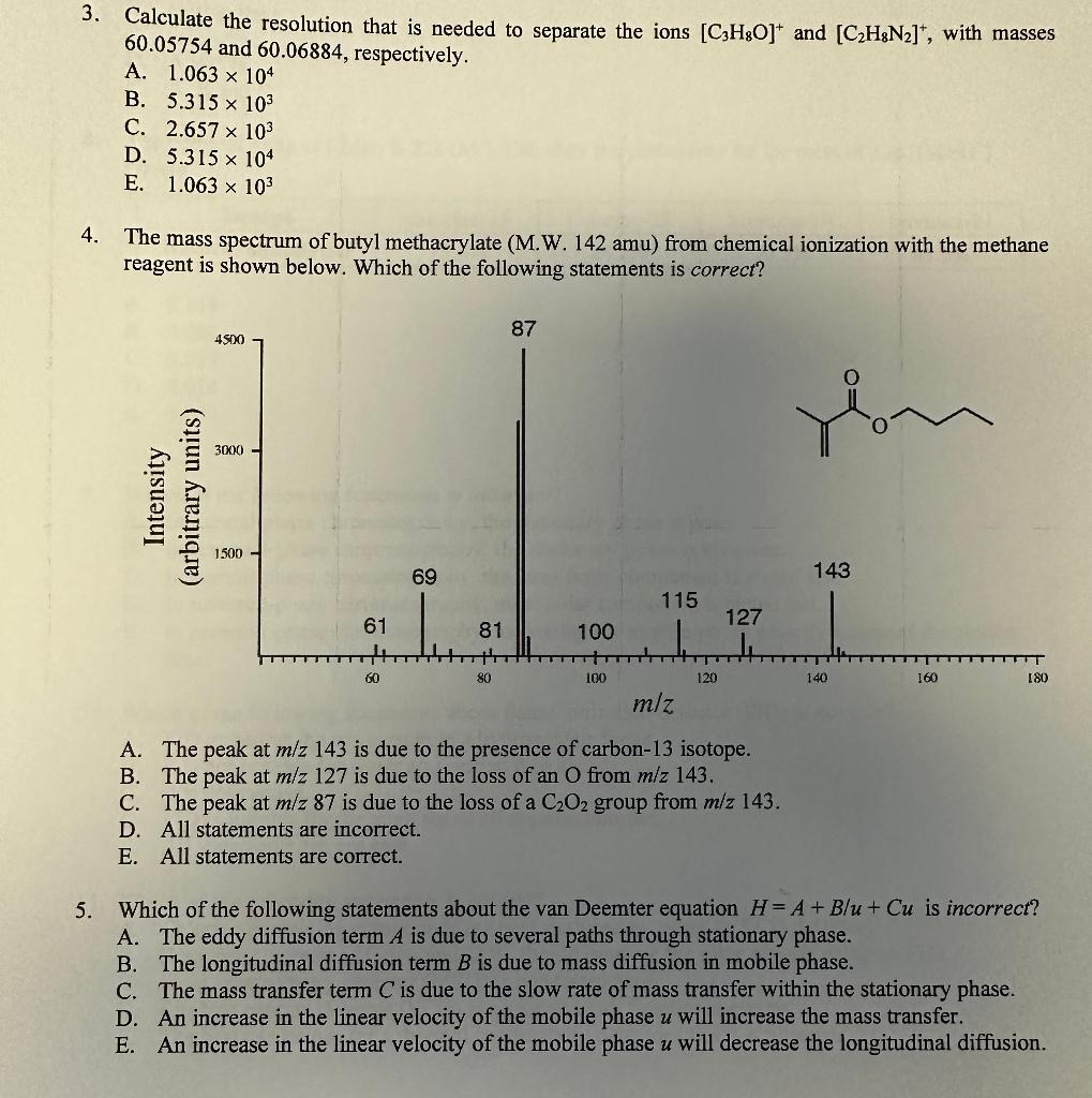 Solved 3. Calculate the resolution that is needed to | Chegg.com