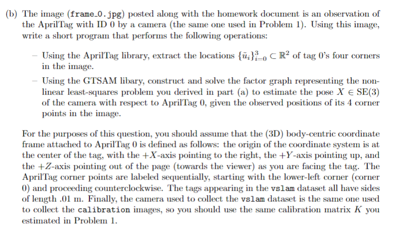 a) Formulating the PnP problem: Suppose that we are | Chegg.com