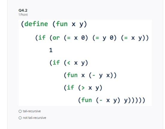 Solved Q4 Scheme 4 Points Given the following Scheme | Chegg.com