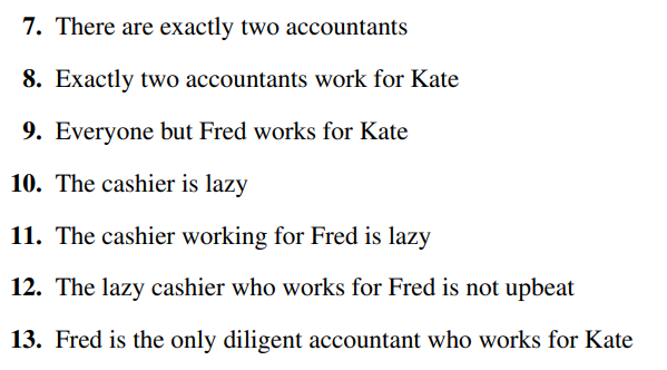 Solved Using the interpretation given, translate each of the | Chegg.com