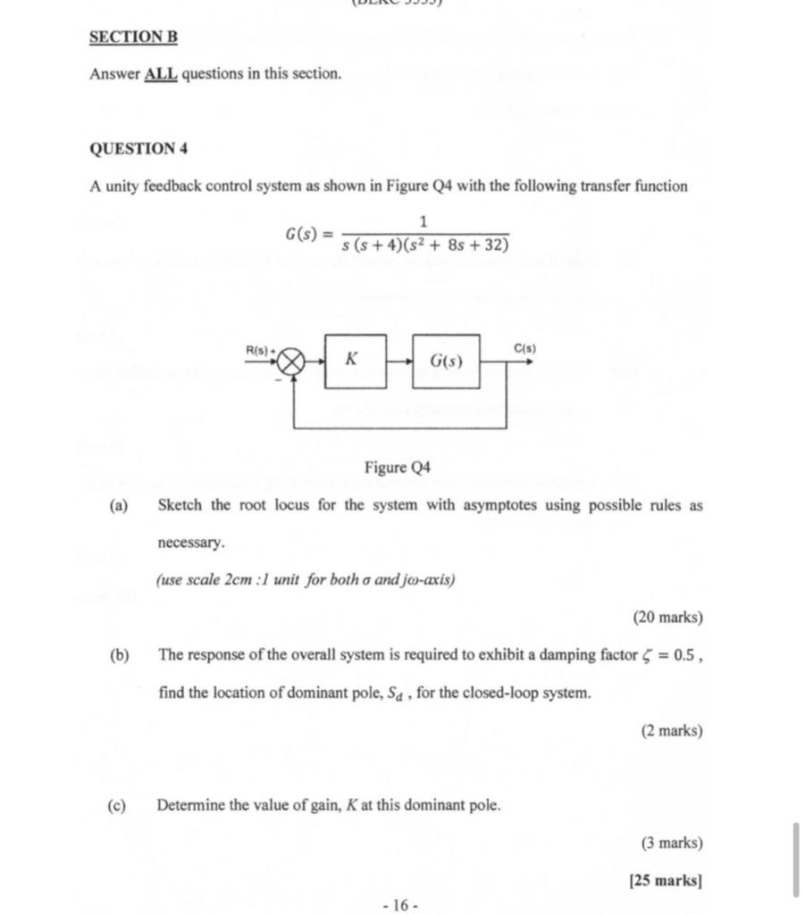 Solved SECTION B Answer ALL questions in this section. | Chegg.com