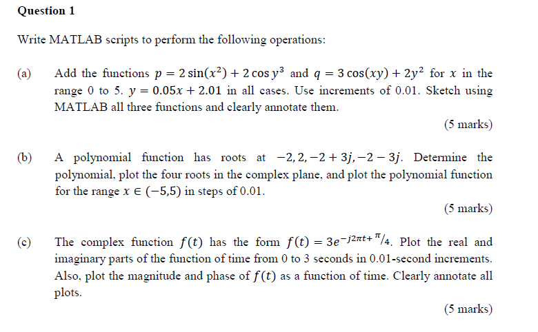 Solved Hi, I only require the matlab codes and a screenshot | Chegg.com