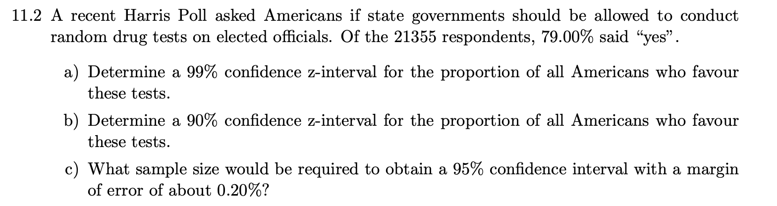 Solved Topics: Statistical Methods, Inferences for | Chegg.com