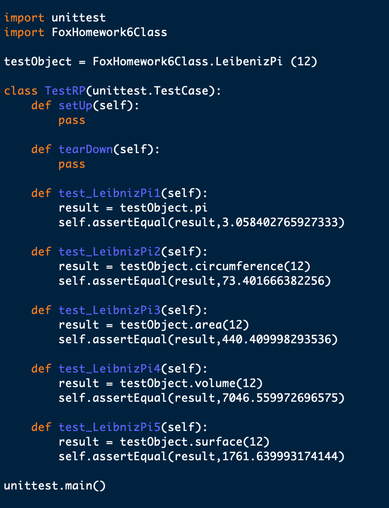 Write A Program In Python Which Imports Unittest And