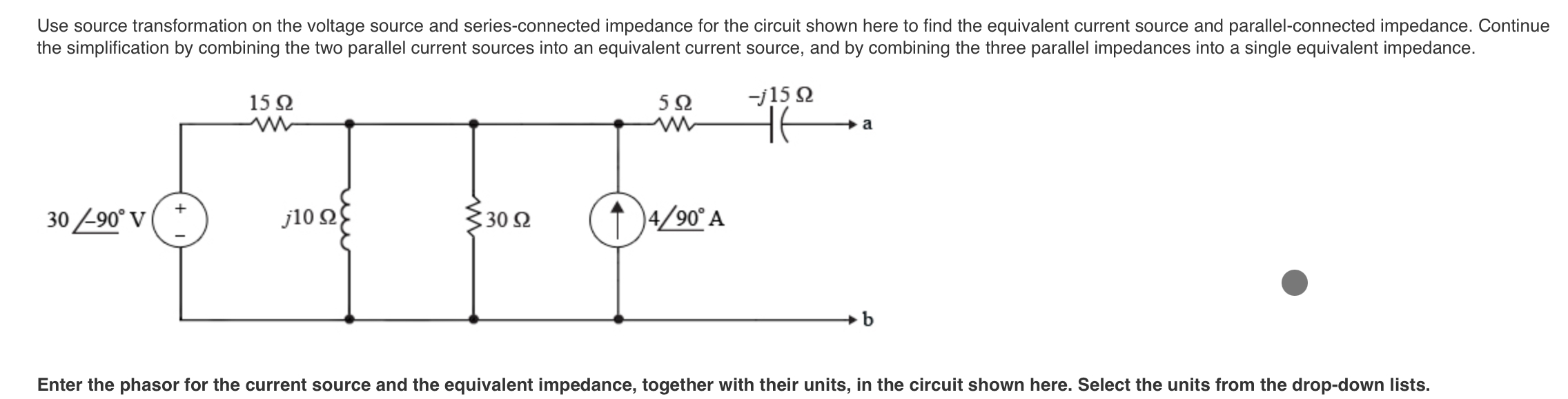 Solved Use source transformation on the voltage source and | Chegg.com