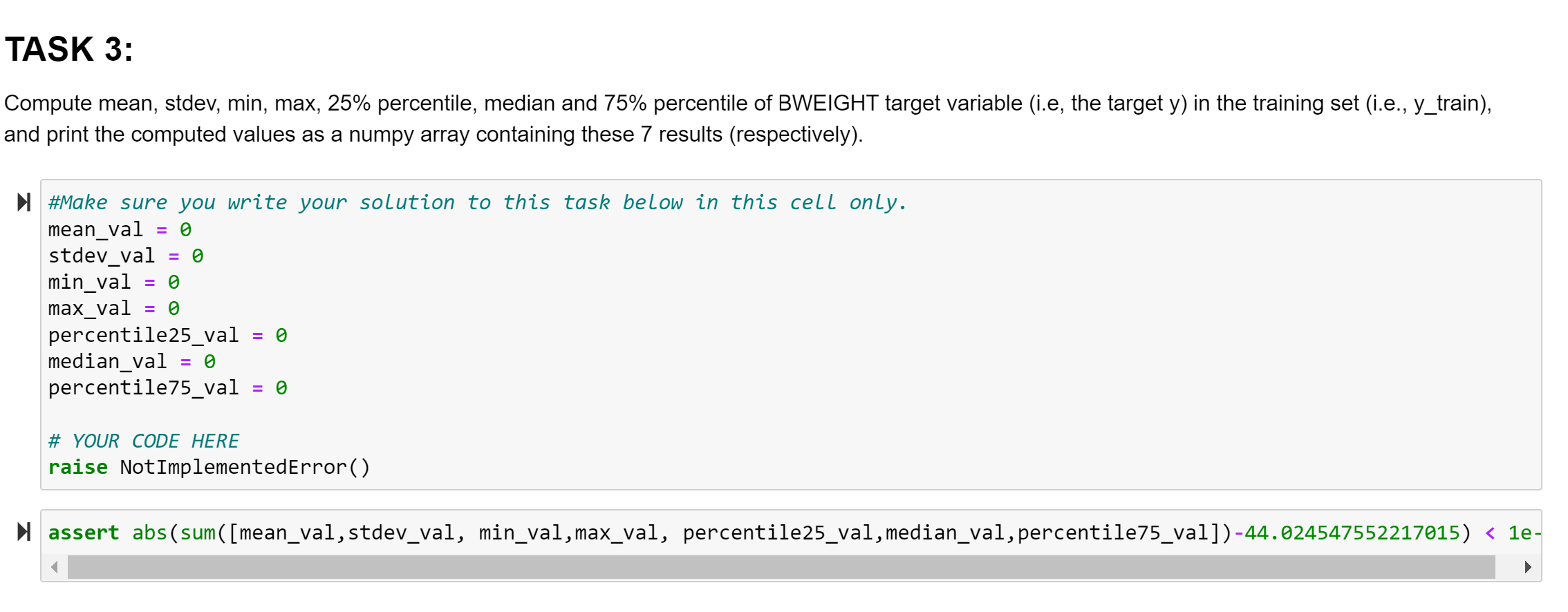 Separate the full_dataset into two parts: X and y, | Chegg.com