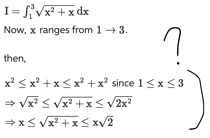 Solved Use the comparison properties of integrals from | Chegg.com