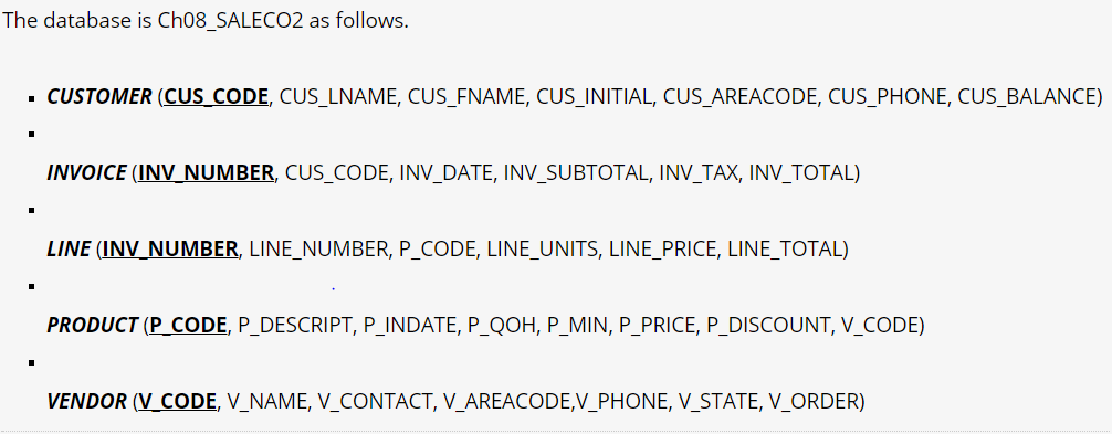 Solved Create a stored procedure with 2 parameters (P_CODE | Chegg.com
