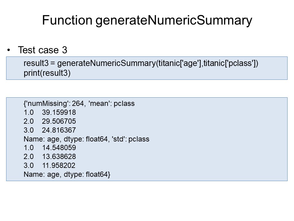 Summarizing a numeric variable by group When you're | Chegg.com