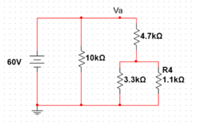Solved A. Calculate voltage Va (reference to ground)B. | Chegg.com