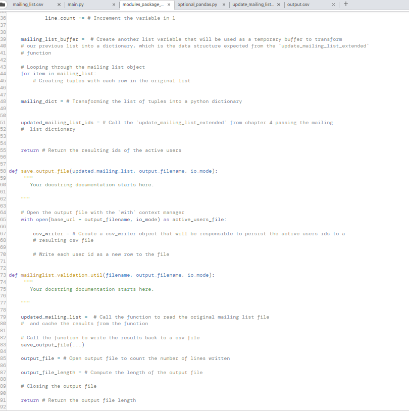 Solved Help with this python exercise, thank you in | Chegg.com