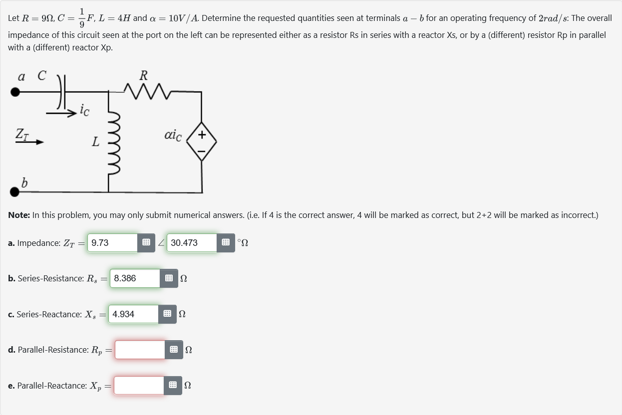 Solved Let , , and . Determine the requested quantities seen | Chegg.com