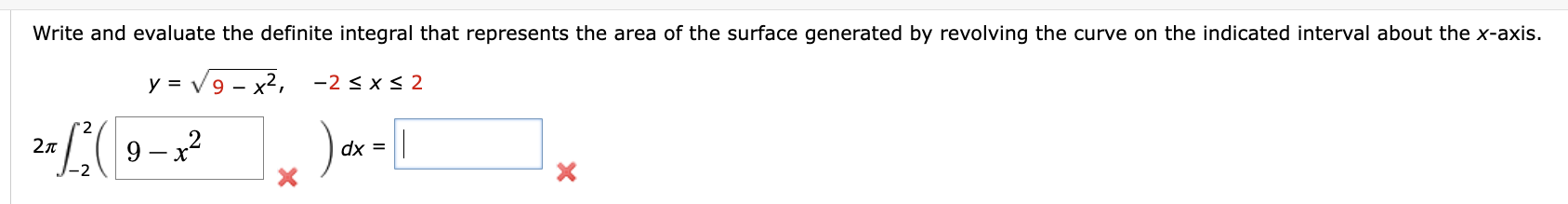 Solved Write and evaluate the definite integral that | Chegg.com