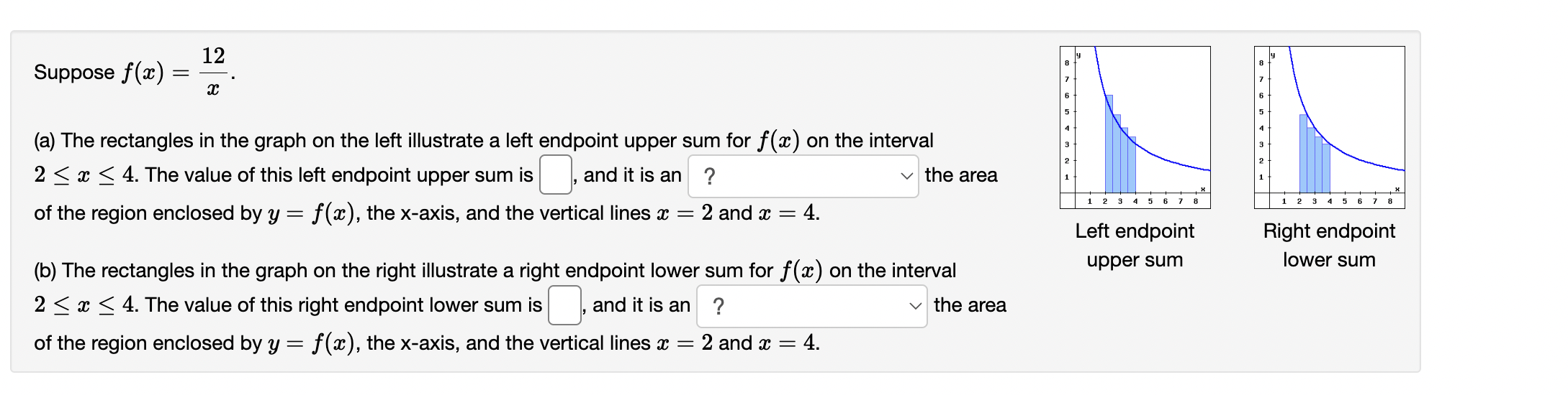 Solved Suppose f(x)=x12 (a) The rectangles in the graph on | Chegg.com