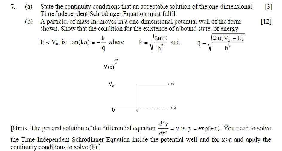 Solved 7. [3] [12] (a) State the continuity conditions that | Chegg.com