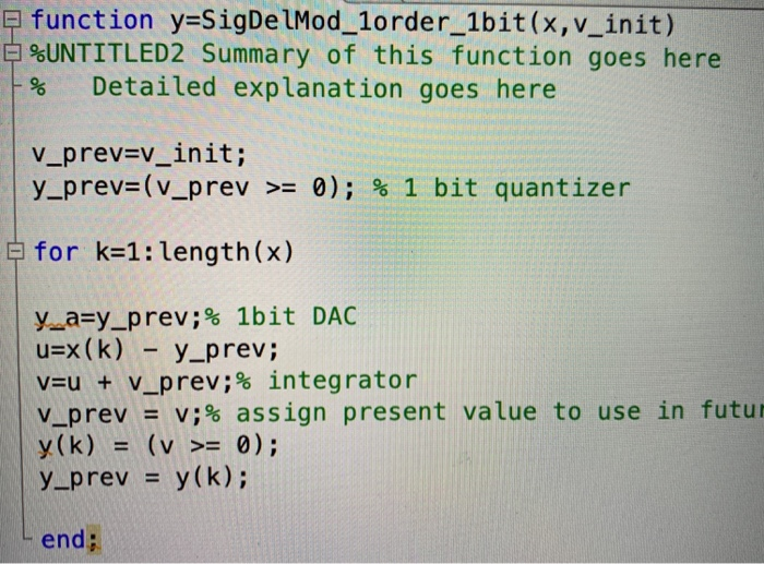 (1.5 points) Use your Sigma-Delta modulator to | Chegg.com