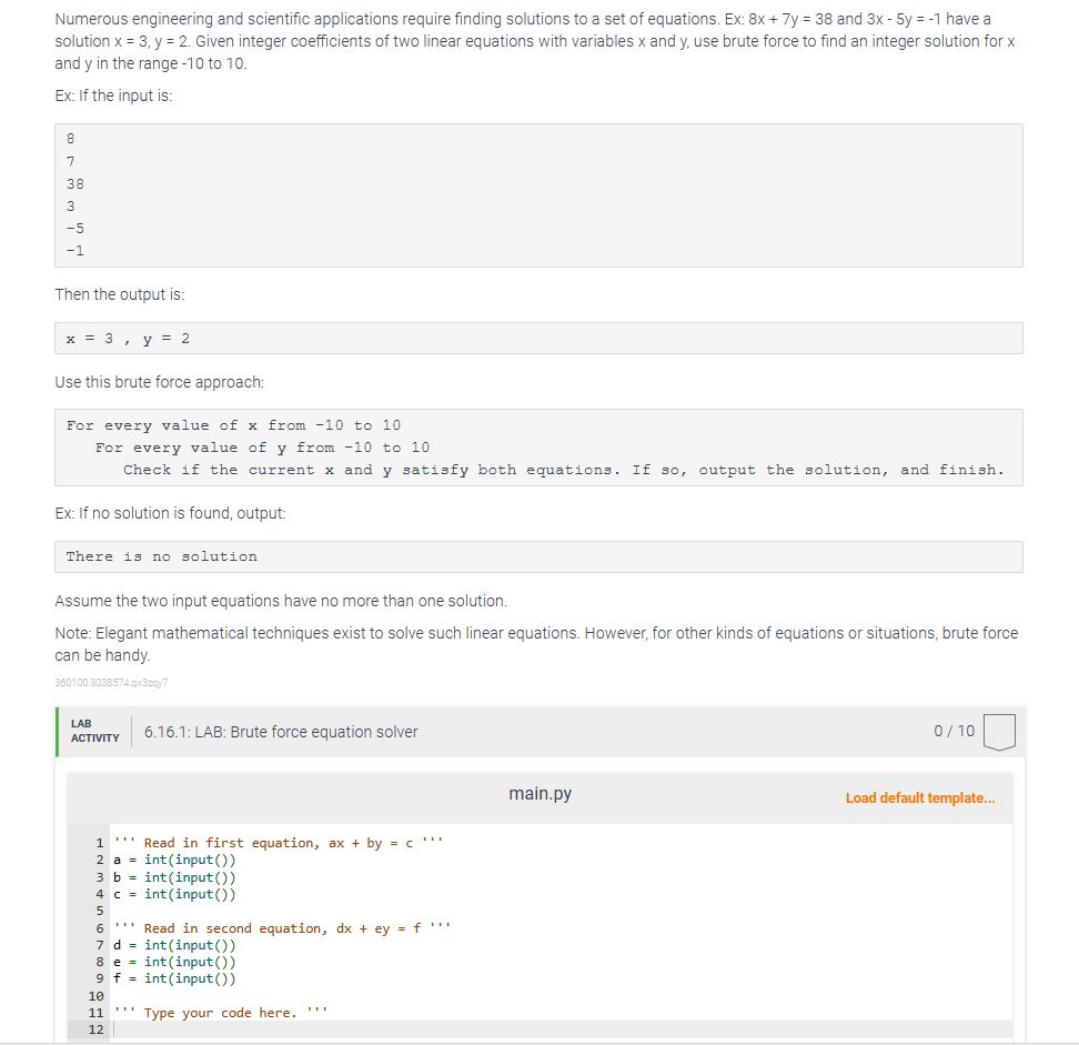 Solved Numerous engineering and scientific applications | Chegg.com