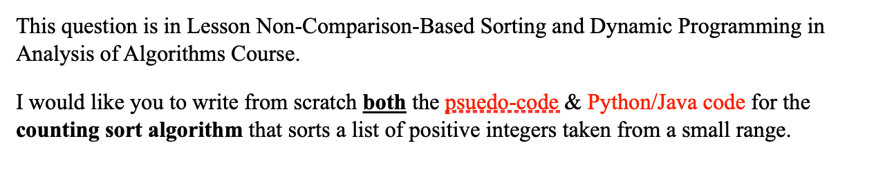 Solved Here the question is written down if the photo is | Chegg.com