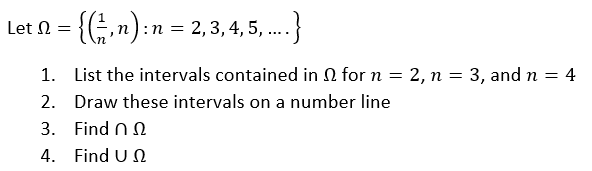Solved Let 1 = {(2,n):n = 2,3,4,5.....} 1. List the | Chegg.com
