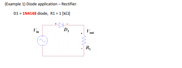 Solved In this lab, we will be analyzing diode application | Chegg.com