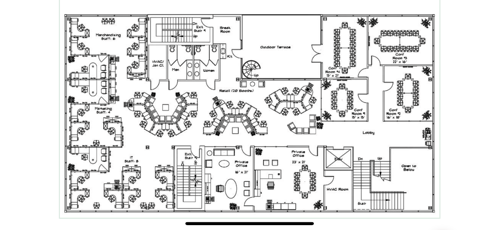Solved Given the floorplan shown in the picture, list all of | Chegg.com