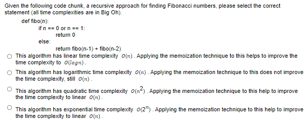 Solved Given the following code chunk, a recursive approach | Chegg.com