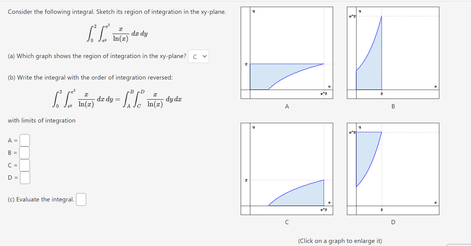 Solved Consider the following integral. Sketch its region of | Chegg.com