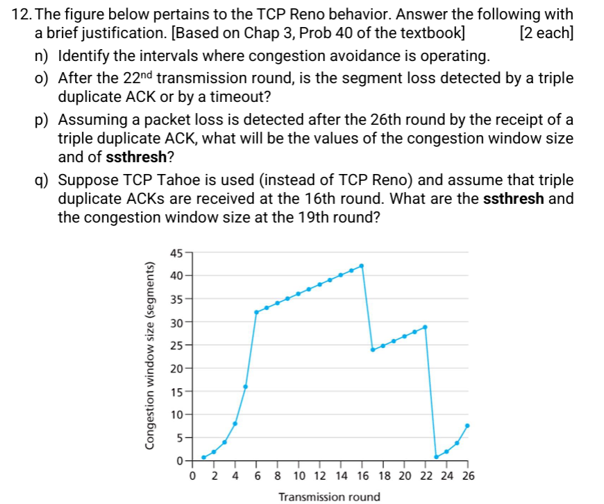 Solved 8. To set up a connection, TCP uses a 3-way handshake | Chegg.com
