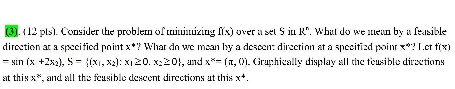 This Is A Non Linear Optimization Problem I Need The