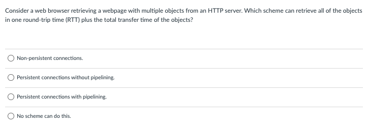 Solved Consider a web browser retrieving a webpage with | Chegg.com