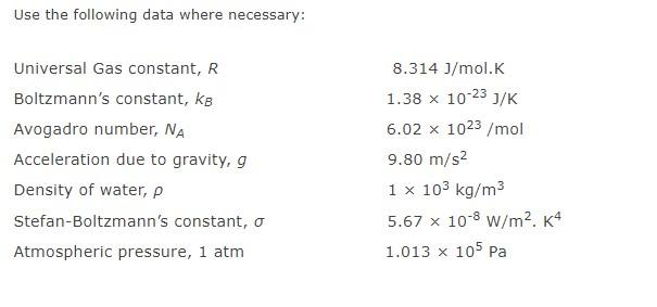 Solved Use the following data where necessary: Universal Gas | Chegg.com