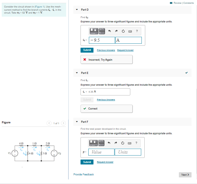 Solved Review Constants Consider the circuit shown in | Chegg.com