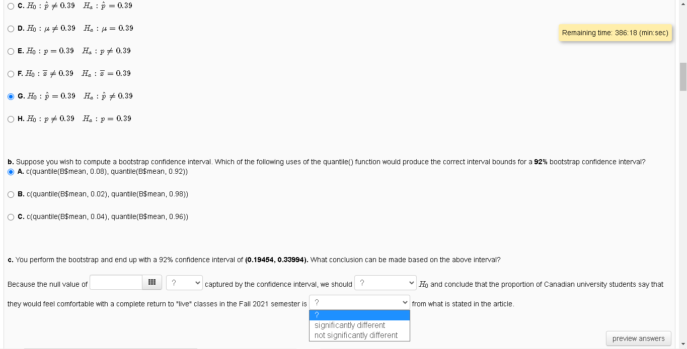 Solved Problem 2. PREVIEW ONLY -- ANSWERS NOT RECORDED | Chegg.com