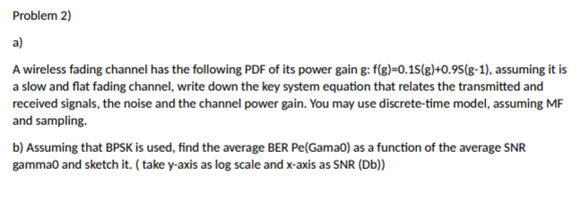 no using MATLAB, done by hand Show ALL your work for | Chegg.com
