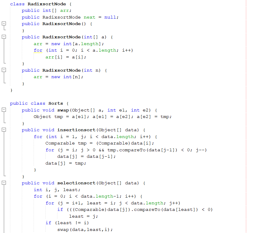 Implement a sorting algorithm on an existing tree. | Chegg.com