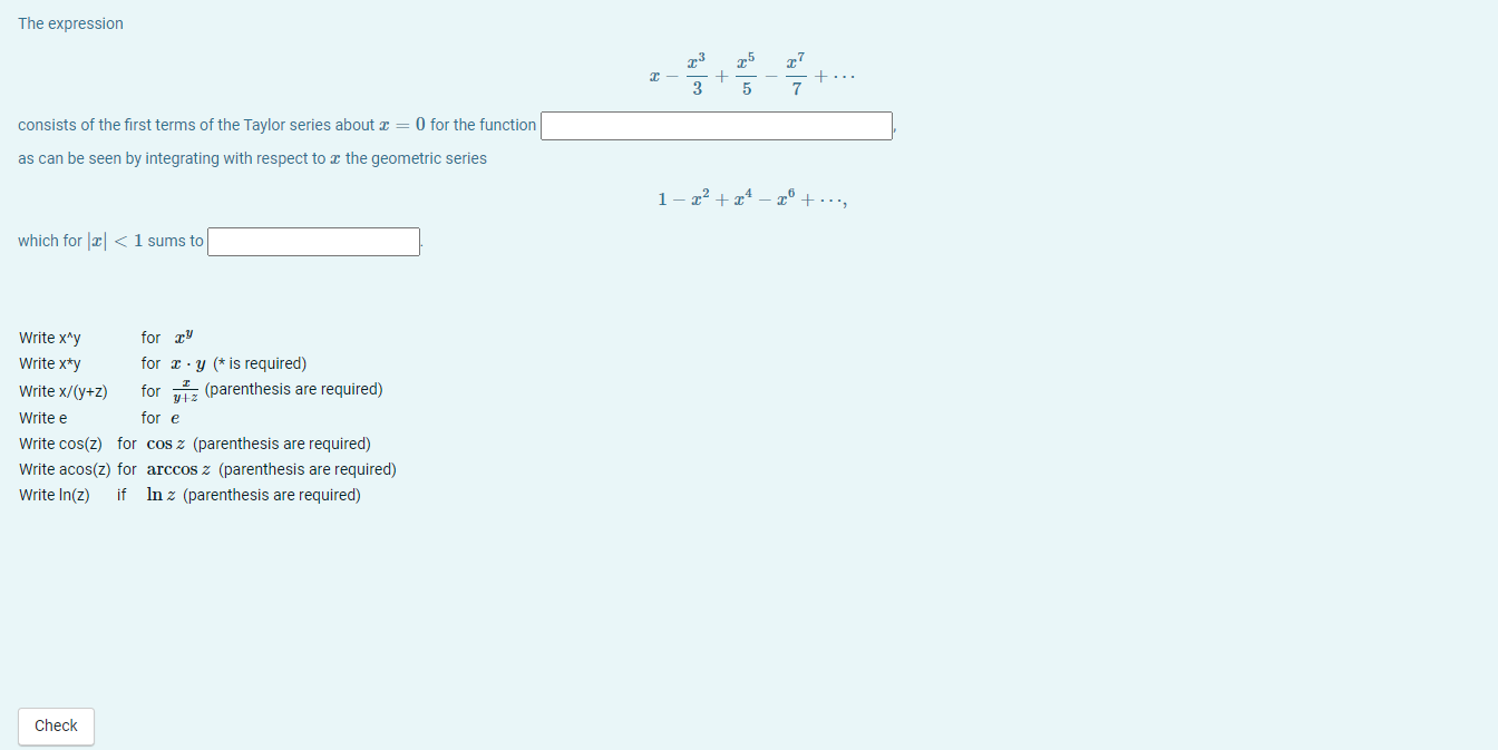Solved The expression 73 27 2 25 + 5 +... 3 7 consists of | Chegg.com