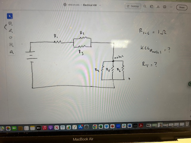 Solved R1−6=1ΩKCLenok 1=?RT=? | Chegg.com