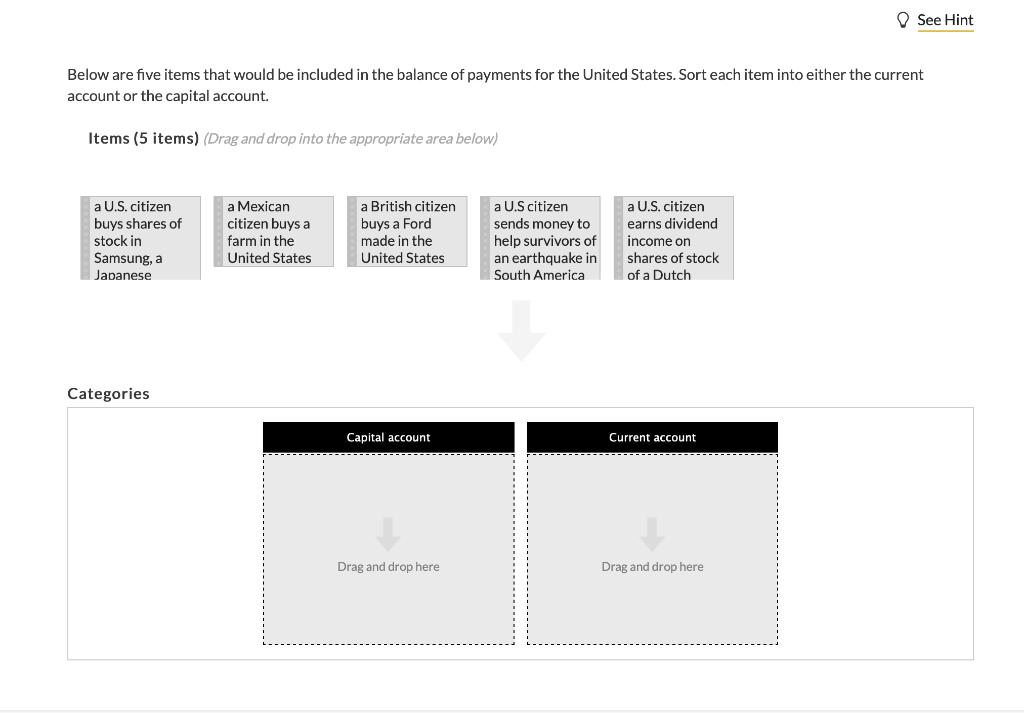 Solved See Hint Below are five items that would be included | Chegg.com