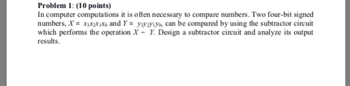 Solved Problem 1 10 Points In Computer Computations It Is Chegg