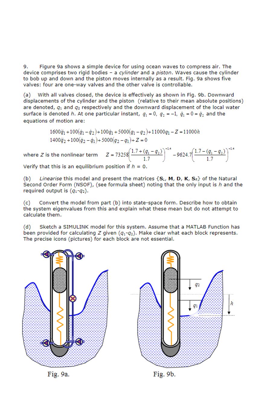Solved Solve the question from a Systems Analysis | Chegg.com