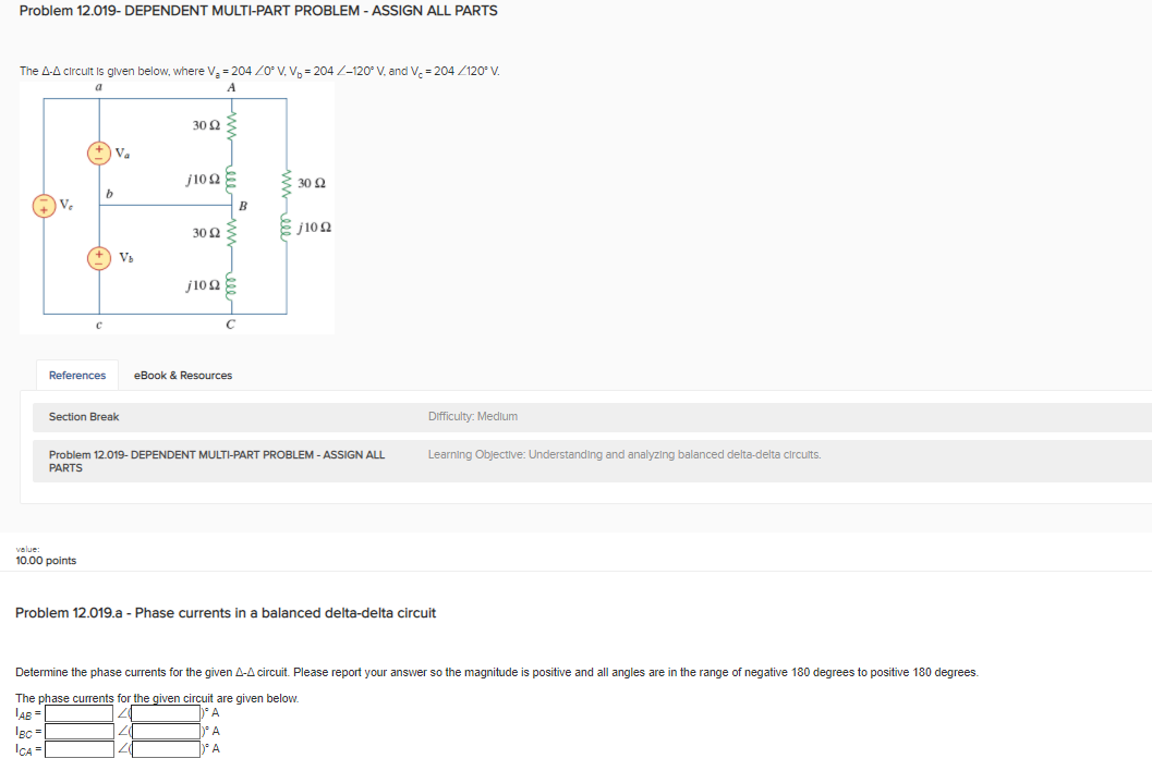 Solved Problem 12.019-DEPENDENT MULTI-PART PROBLEM - ASSIGN | Chegg.com