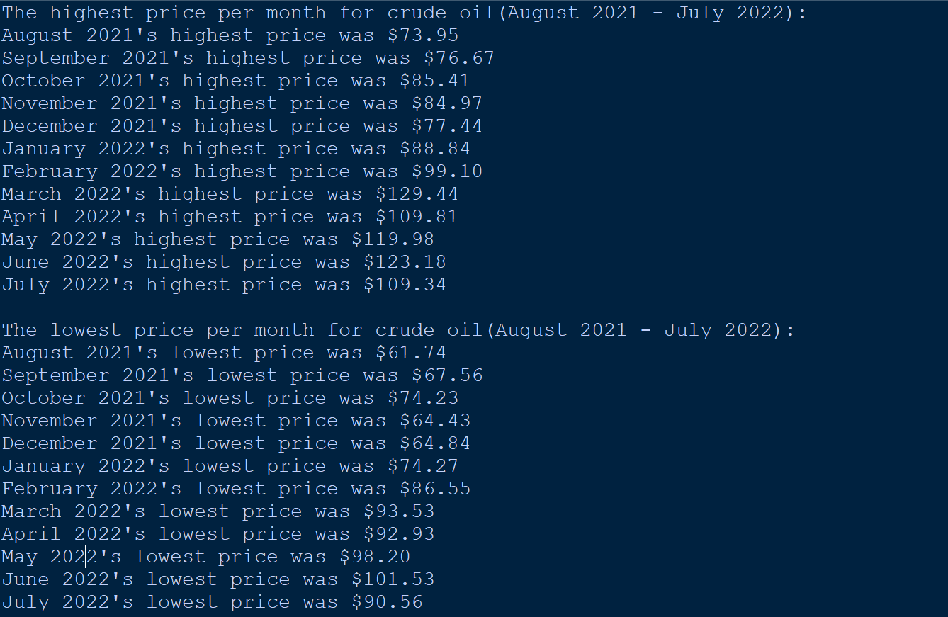 Write a program in Python that reads the data from | Chegg.com
