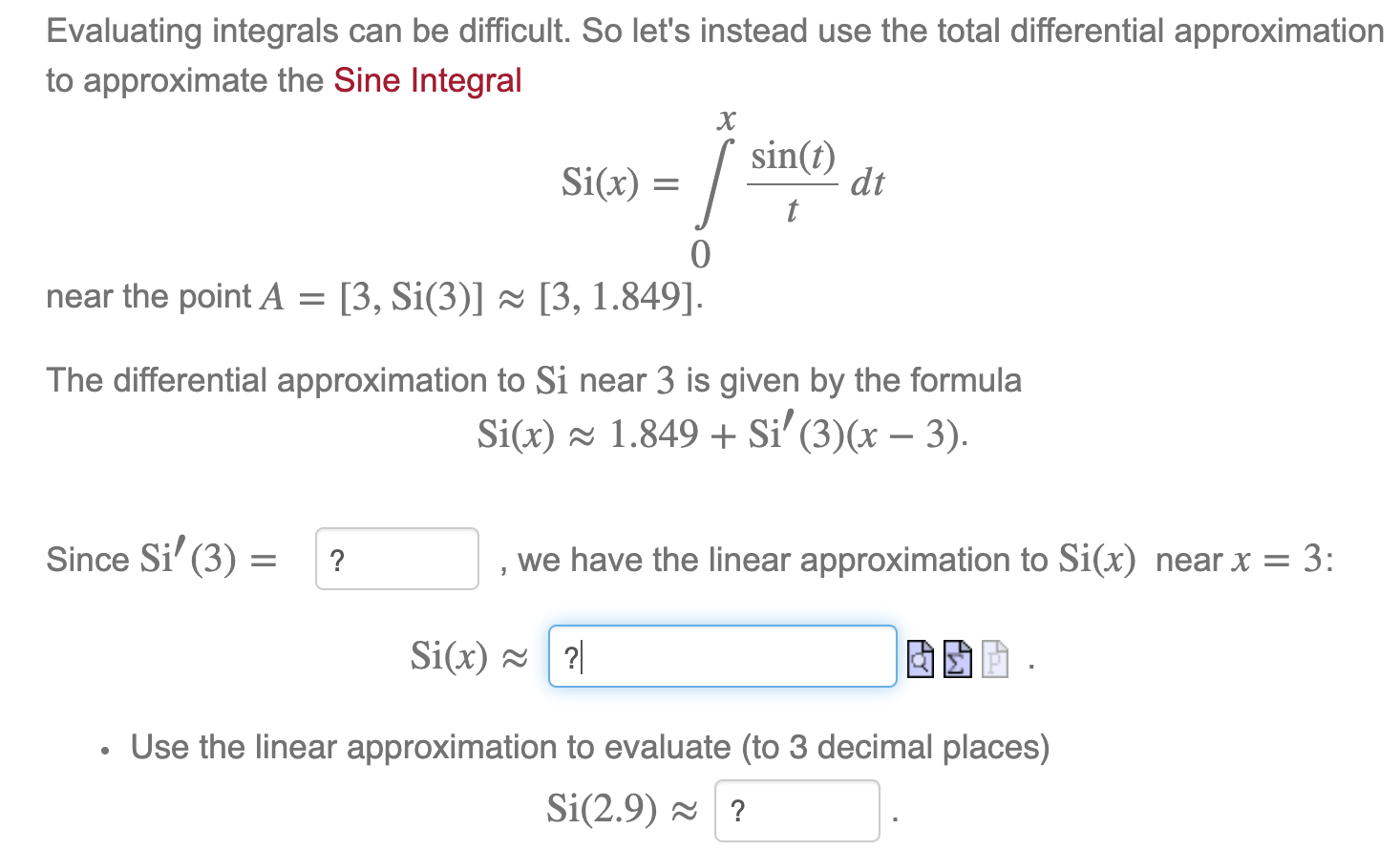 Solved Evaluating integrals can be difficult. So let's | Chegg.com