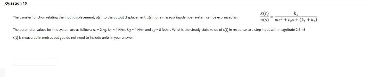 Solved Question 6 λω, A Proportional plus Integral (PI) | Chegg.com