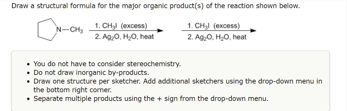 [Solved]: 1. 2. 3. Draw a structural formula for th