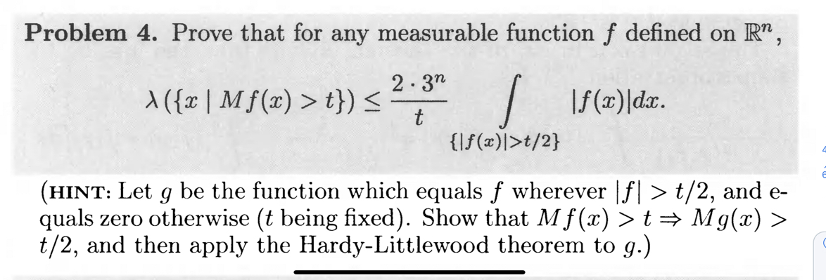 Solved Problem 4. Prove that for any measurable function f | Chegg.com