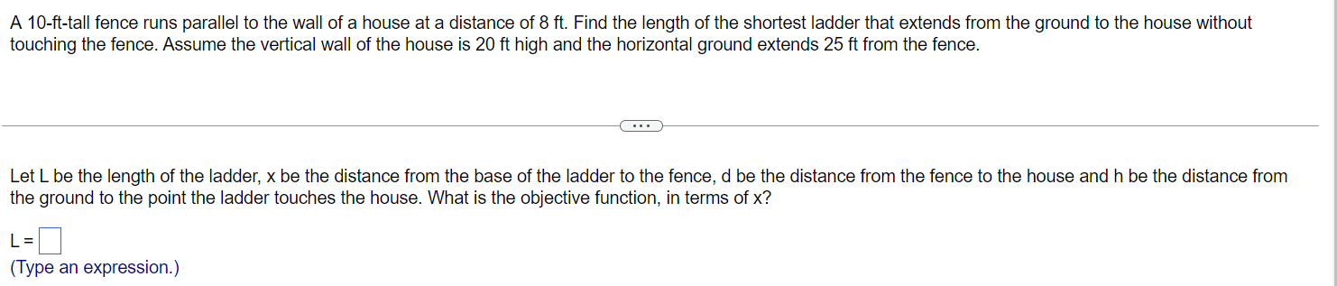 Solved 1. L = ? 2. Interval of interest of the objective | Chegg.com