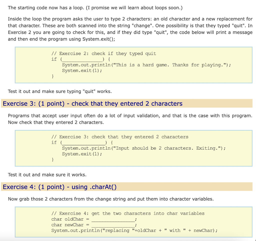 Solved The starting code now has a loop. (I promise we will | Chegg.com