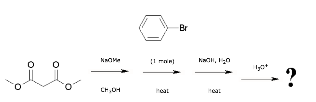 Solved Draw the structure of the final product. NaOMe | Chegg.com